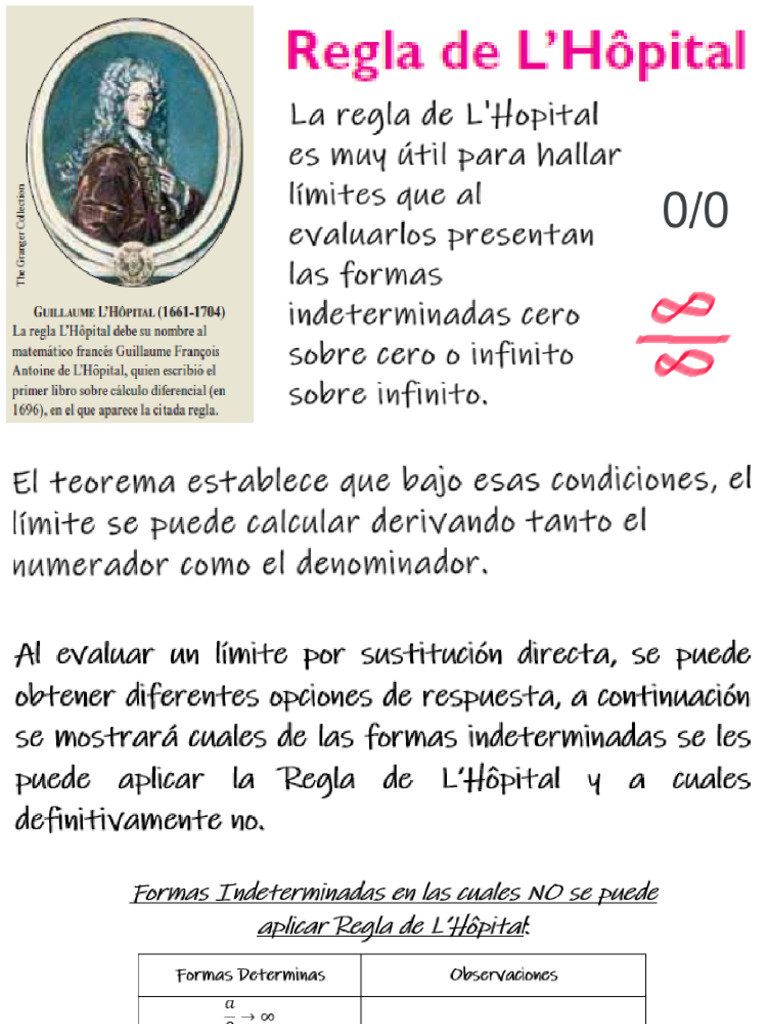 2.15 Regla LHopital (Plantilla) | PDF