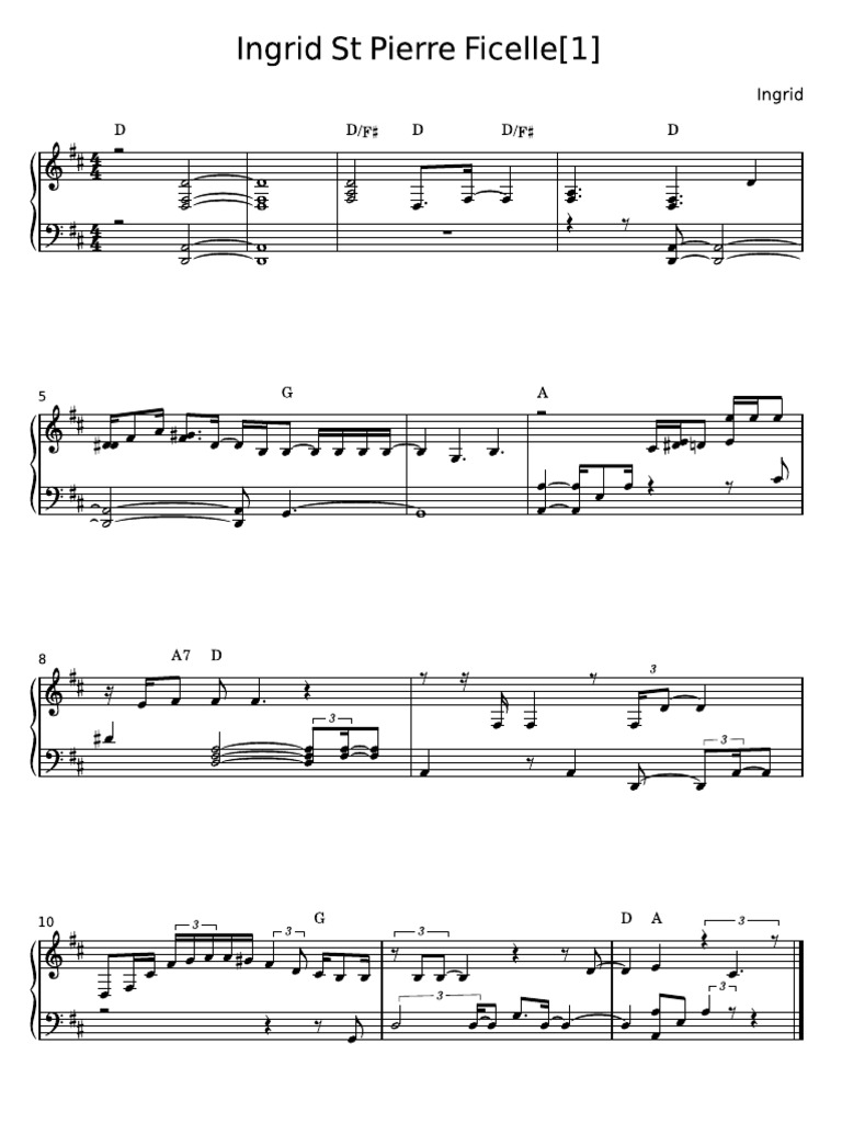 Ingrid ST Pierre Ficelle - Ingrid | PDF