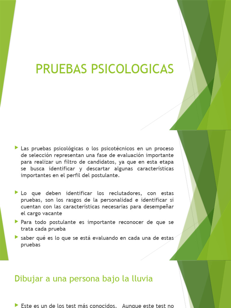 Pruebas Psicologicas | PDF | Ciencia cognitiva | Cognición