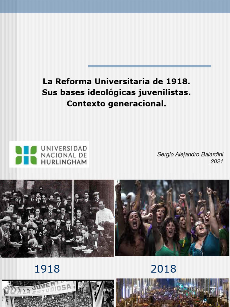 La RU18 de Ayer A Hoy - Clases UNAHUR | PDF