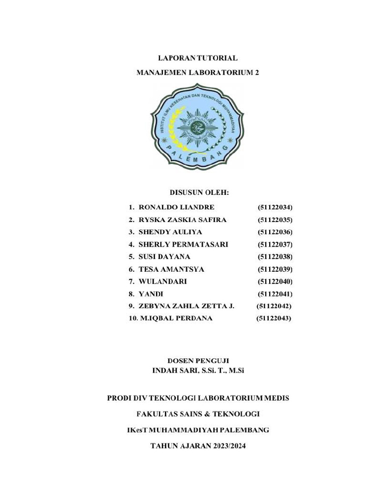 LAPORAN TUTORIAL MANAJEMEN LABORATORIUM 2 - 11zon | PDF