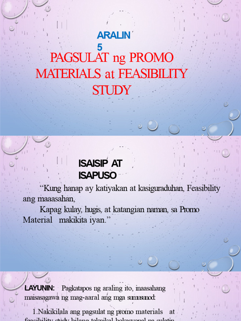 Aralin-5Tekbok (Autosaved) | PDF