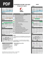 UQAT Calendrier Universitaire - 2024 2025 | PDF | Calendrier