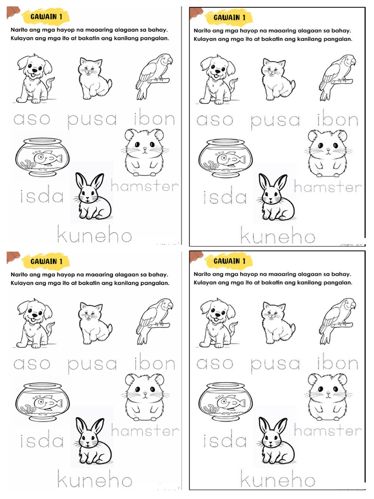 Q4 Week 1 Worksheet | PDF