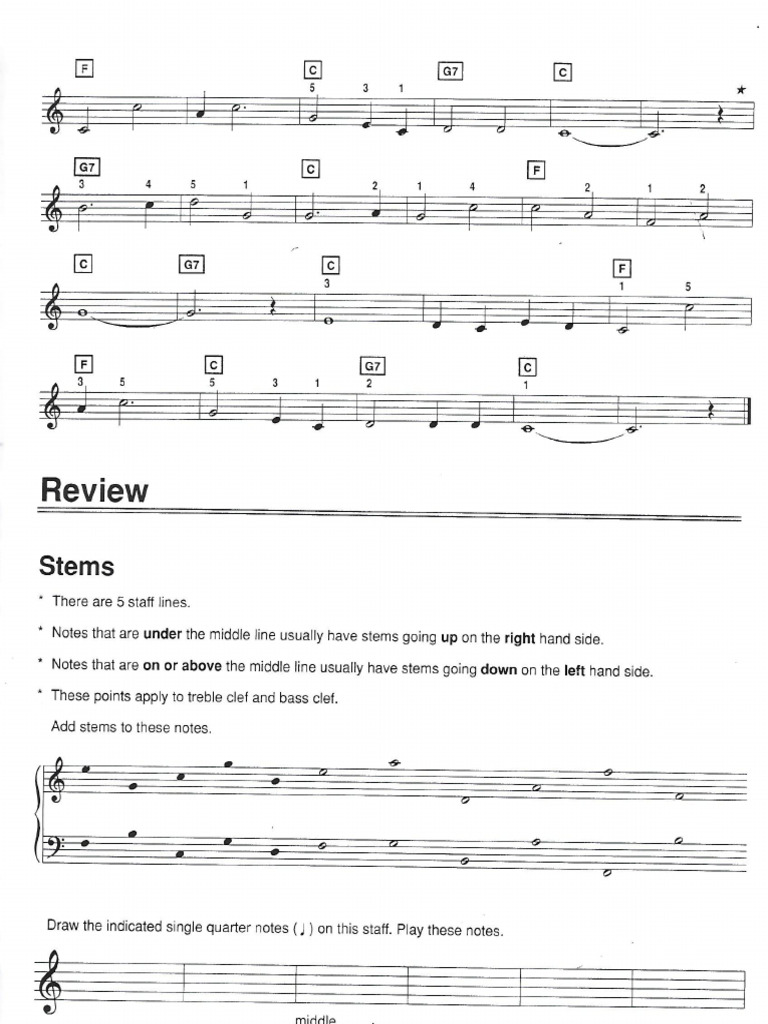 Sight Reading Keyboard 2 | PDF
