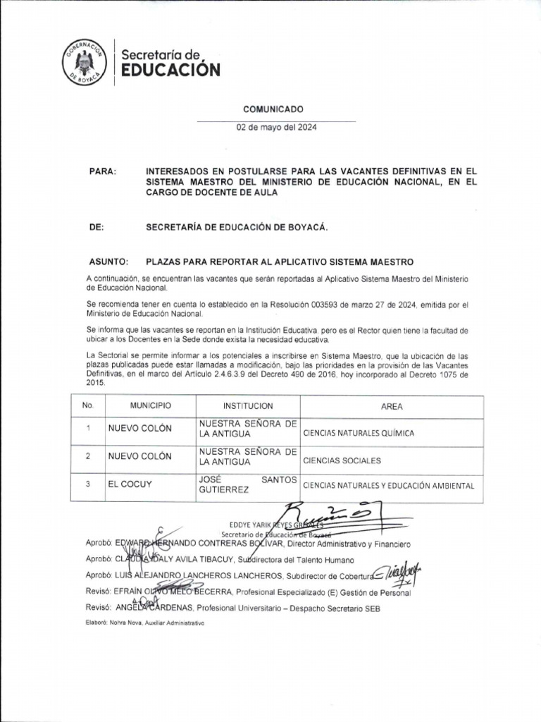 Comunicado 02 Sima | PDF