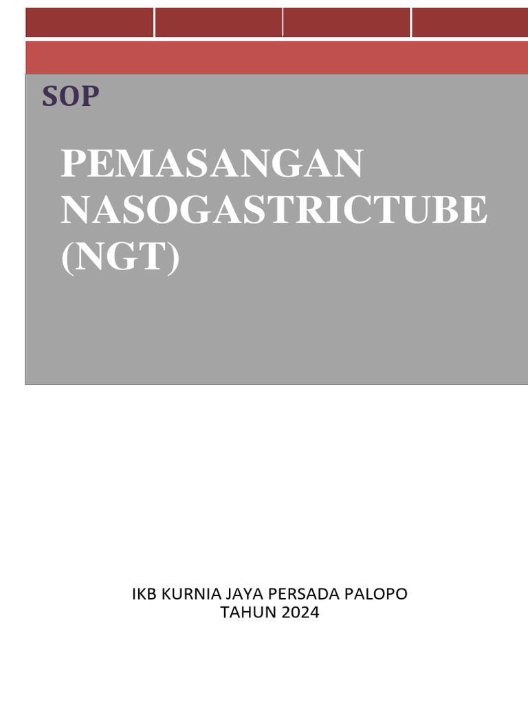 pemasangan ngt | PDF