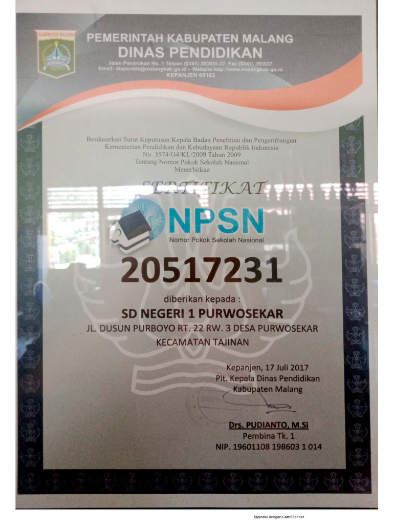 NPSN | PDF