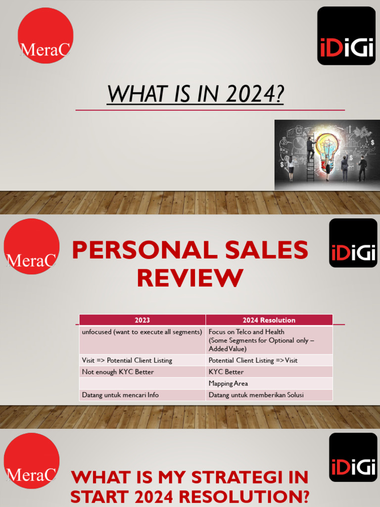 Nay's TOP 3 Focus & Strategy of 2024 | PDF | Service Industries ...