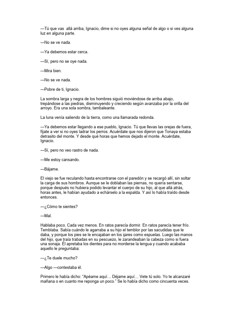 No Oyes Ladrar Los Perros - Juan Rulfo | PDF