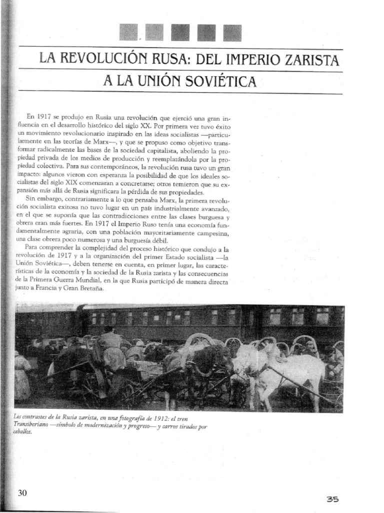 Revolución Rusa | PDF | revolución rusa | Vladimir Lenin
