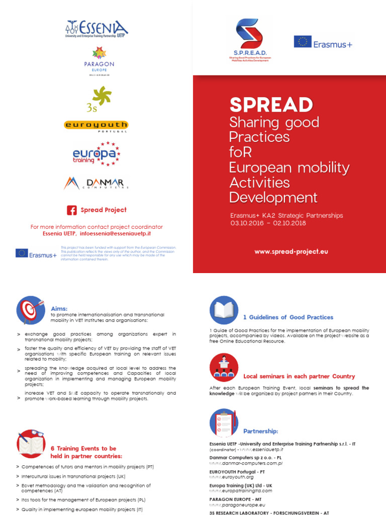 SPREAD Brochure-project-SPREAD EN | PDF | European Union