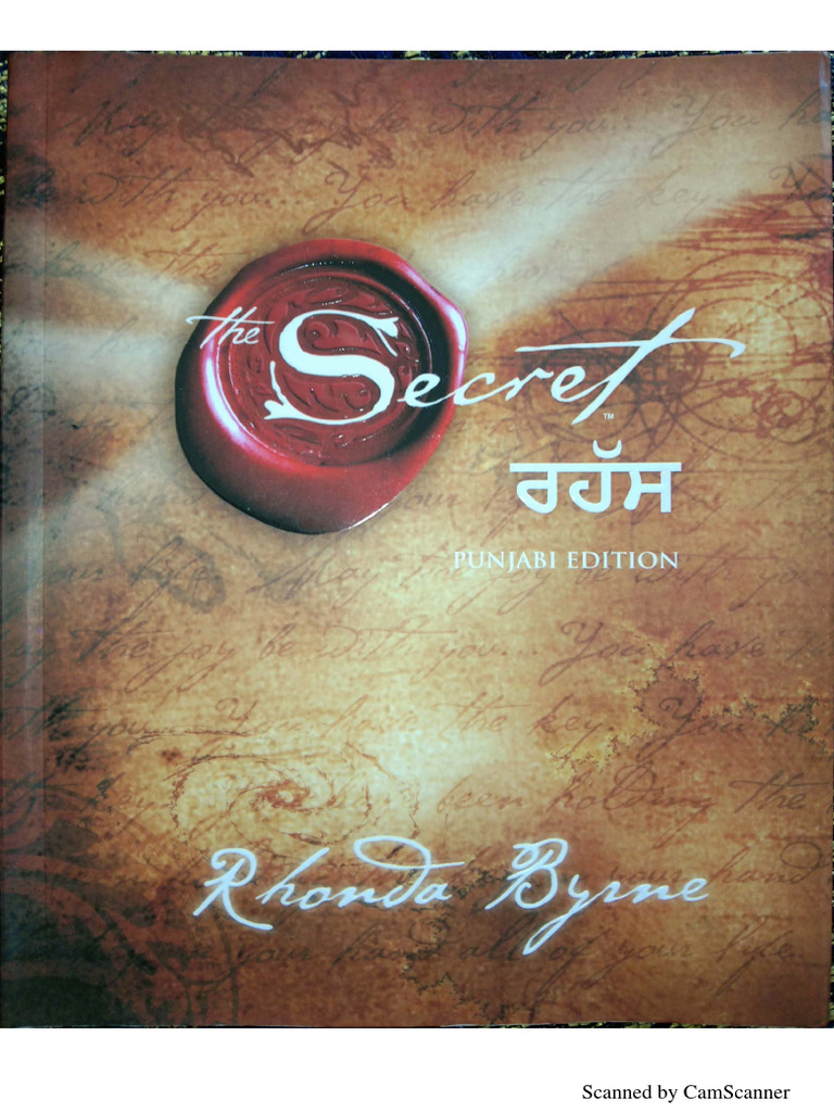 The Secret Rhonda Byrness Pdf