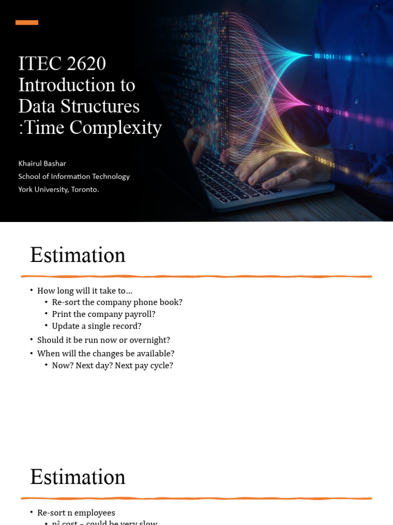 Lecture 03 Algorithm Complexity Pdf Time Complexity Mathematical Analysis