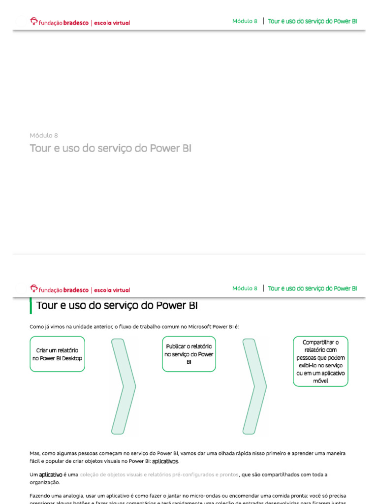 Módulo 8 - Aula 01 (Tour No Power Bi) | PDF