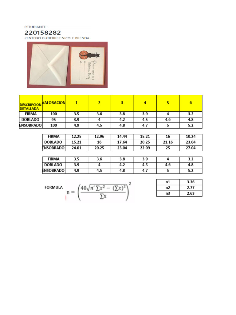 Tarea Firma de Cartas | PDF