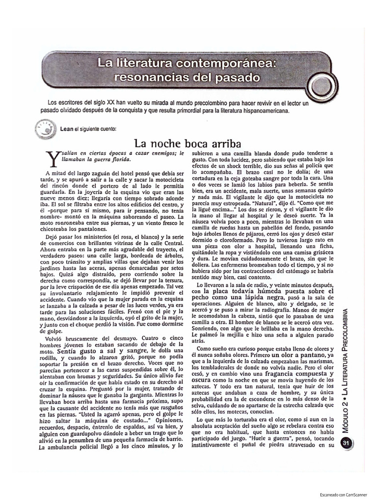 Noche Boca Arriba | PDF