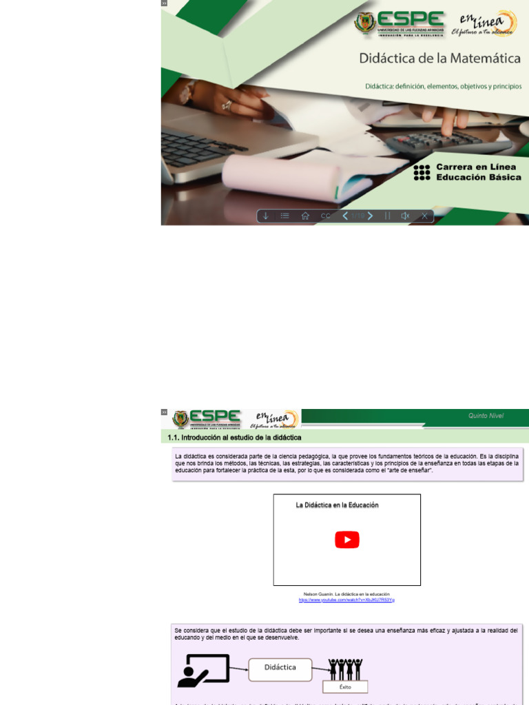 Didactica de La Matematica Tema 3 | PDF | Enseñando | Tecnologia ...