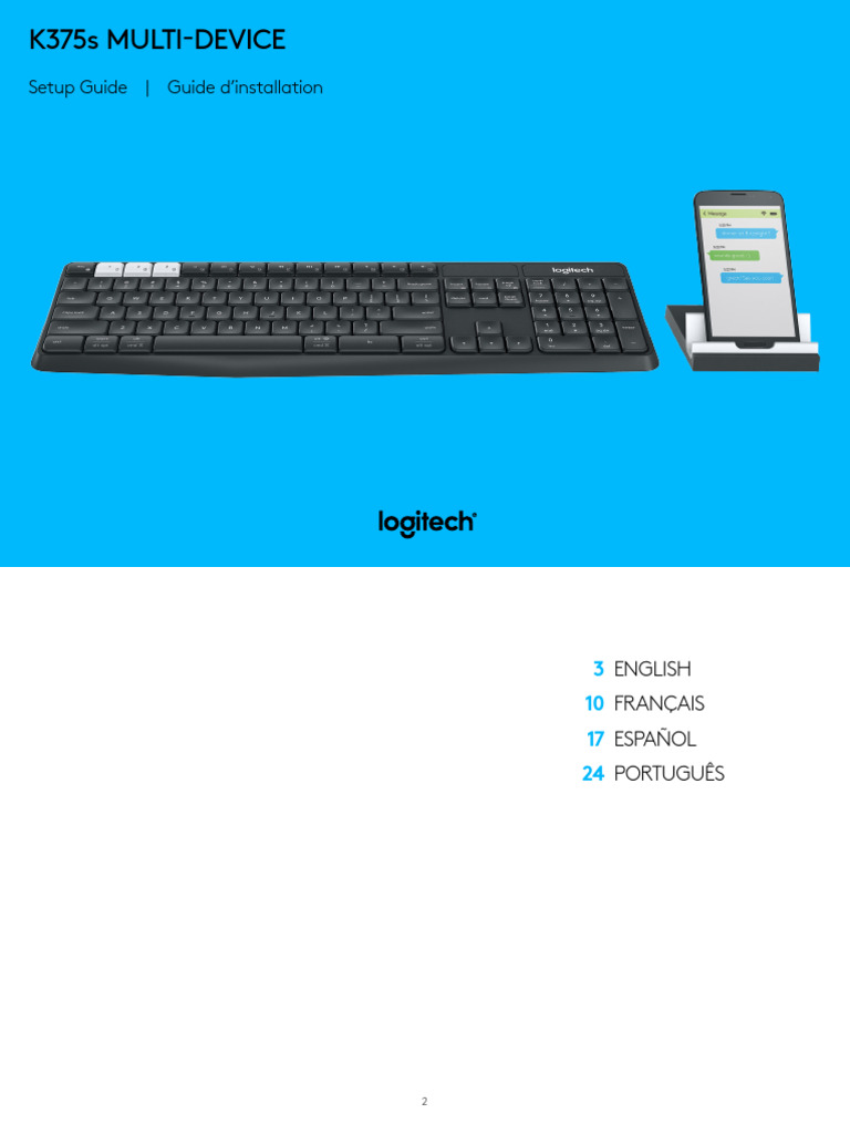k375s Multi Device | PDF | Computer Keyboard | Keyboard Shortcut