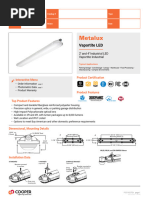 Metalux Swled Surface and Wall Led Spec Sheet | PDF | Lighting ...