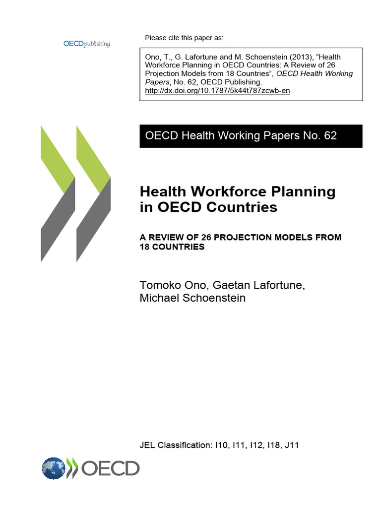 Oecd Paper | PDF | Health Human Resources | Health Care