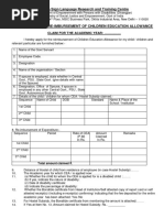 CEA format 2024-25 | PDF