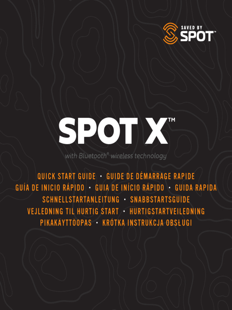 SPOT X Bluetooth Quick Start Guide | PDF | Computer Standards | Mobile ...