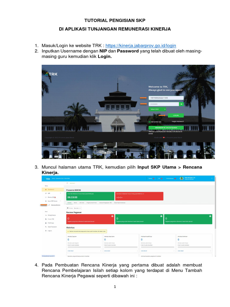 Tutorial Pengisian SKP | PDF | Karier & Perkembangan