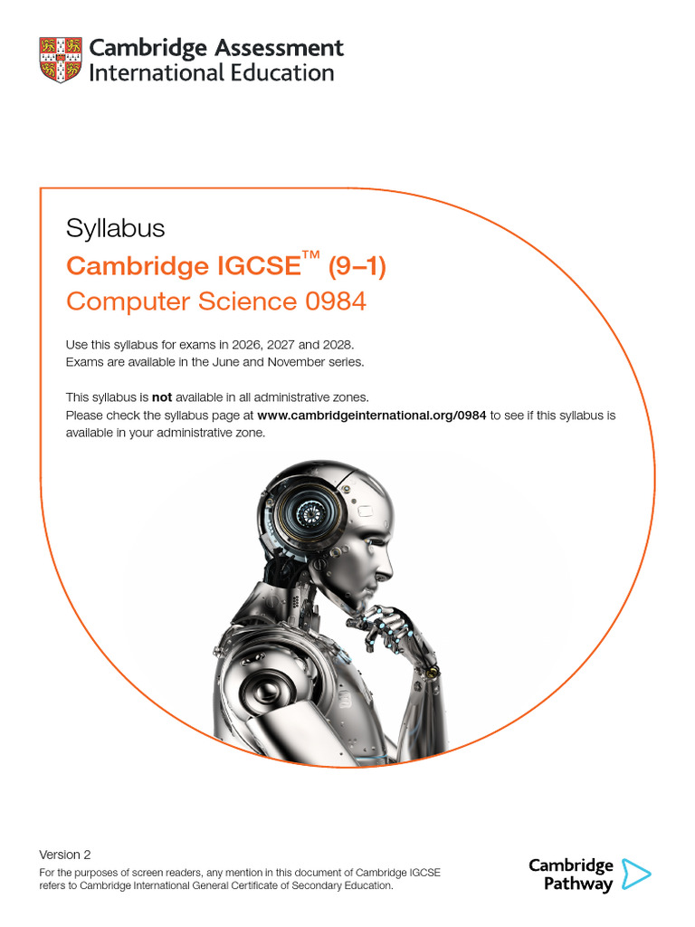 697248-2026-2028-syllabus | PDF | Computer Data Storage | Central Processing Unit