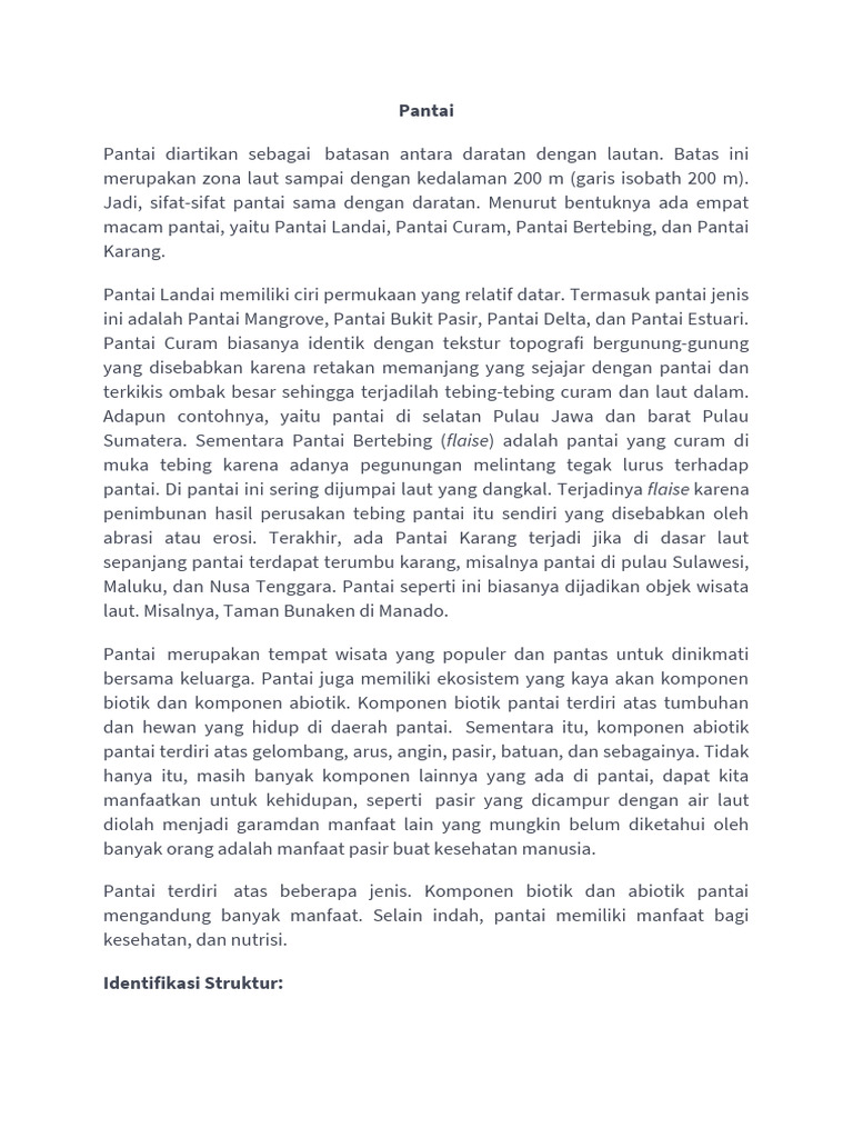 Contoh Teks Lho | PDF