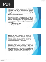 PEC and Principles of Illumination | PDF | Lighting | Color