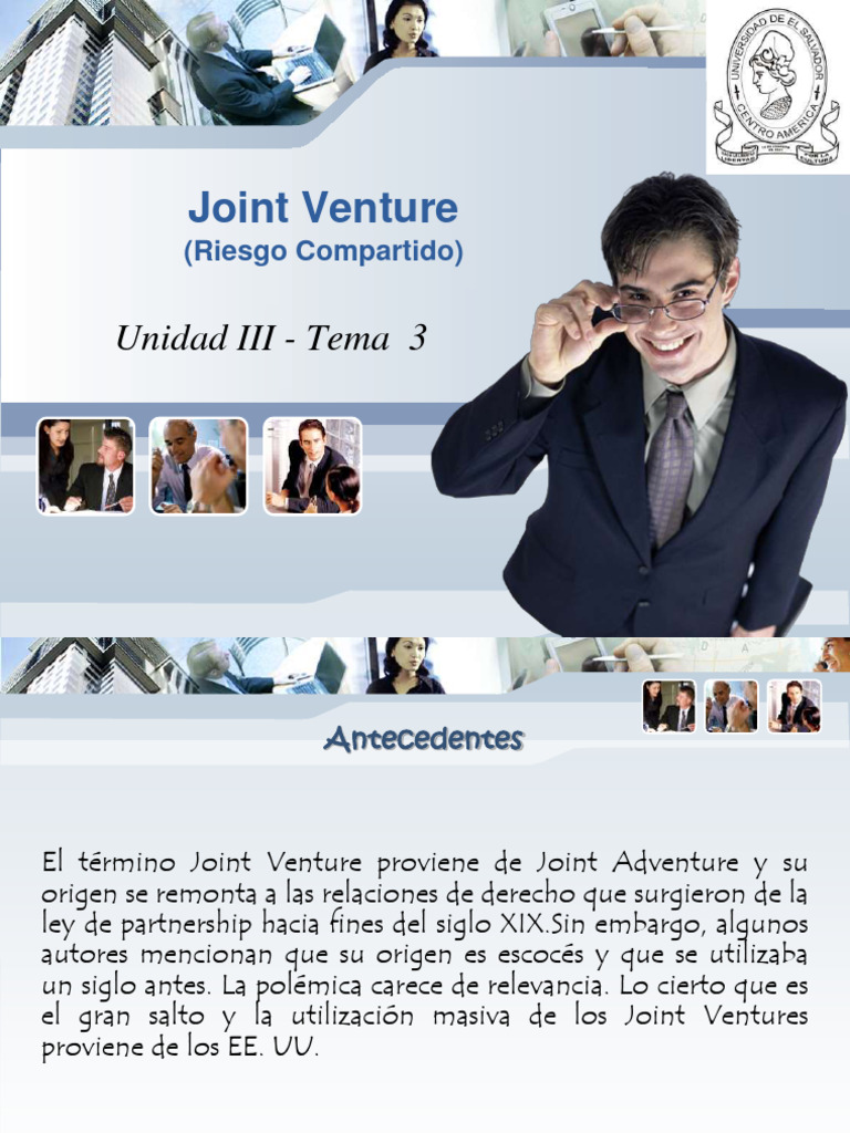 Introducción a Joint Ventures | PDF | Proyecto conjunto | Business