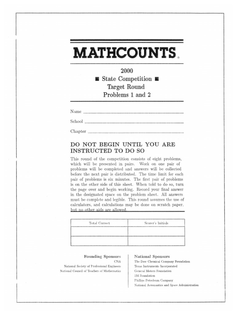 2000 State Target | PDF