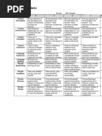 Rubric: Booklet Criteria Outstanding Proficient Consolidating Emerging ...