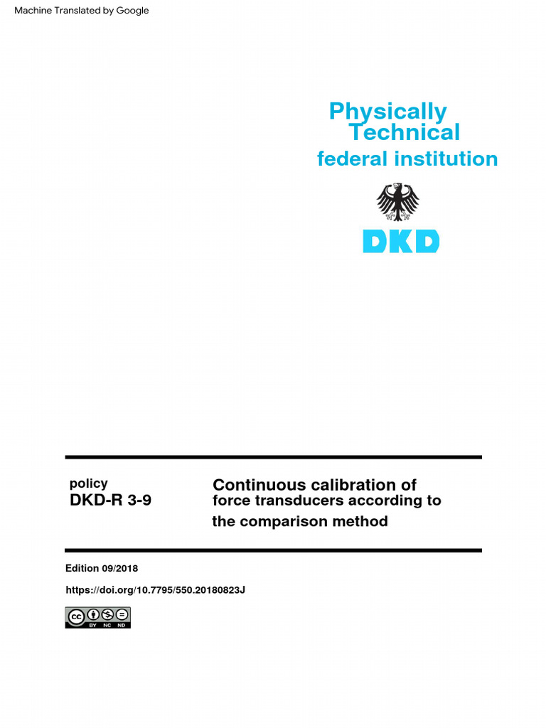 DKD-R - 3-9 - 2018 (1) English | PDF | Calibration | Measurement