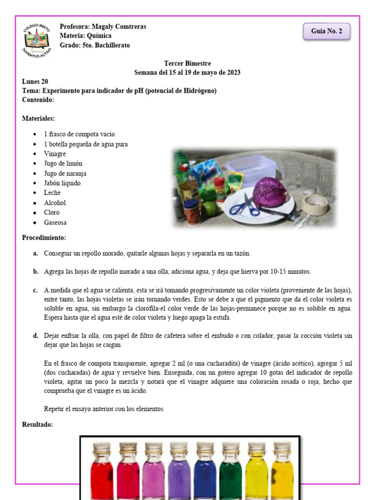 Quimica 2 Pdf Sustancias Químicas Elementos Químicos