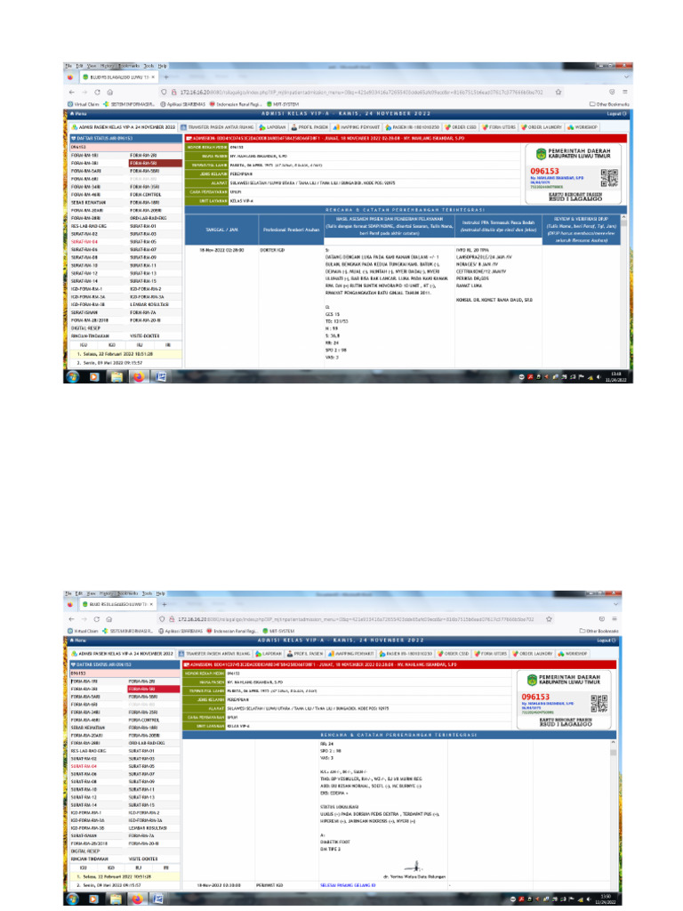 Form CPPT Pasien Umum | PDF