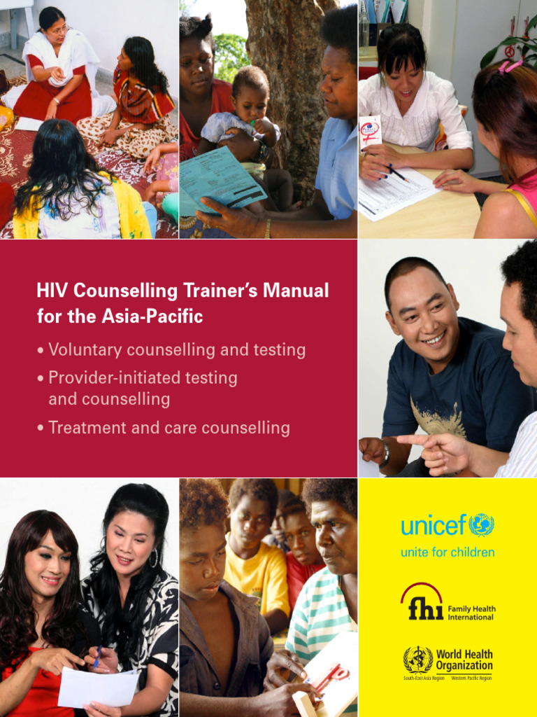 HIV Counselling Trainer's Manual For The Asia-Pacific | PDF | Hiv/Aids | Management Of Hiv/Aids