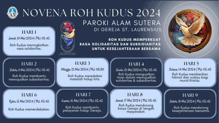 Novena Roh Kudus - 20240504 - 175452 - 0000 | PDF