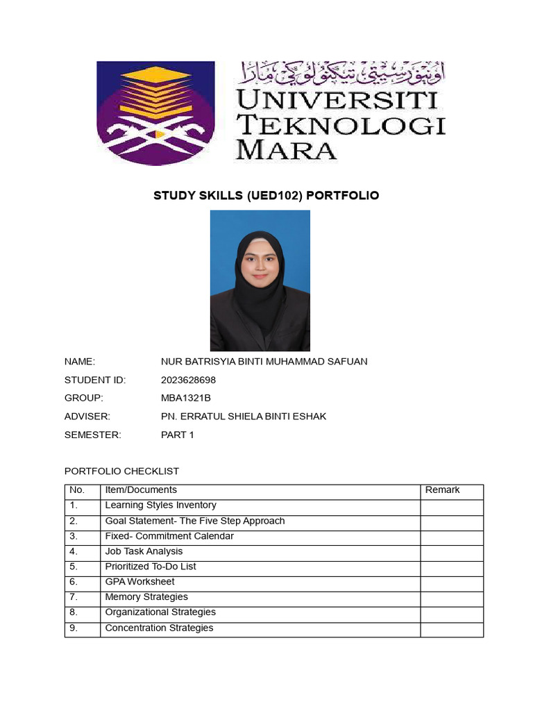 Ued Portfolio | PDF | Stomach | Learning Styles