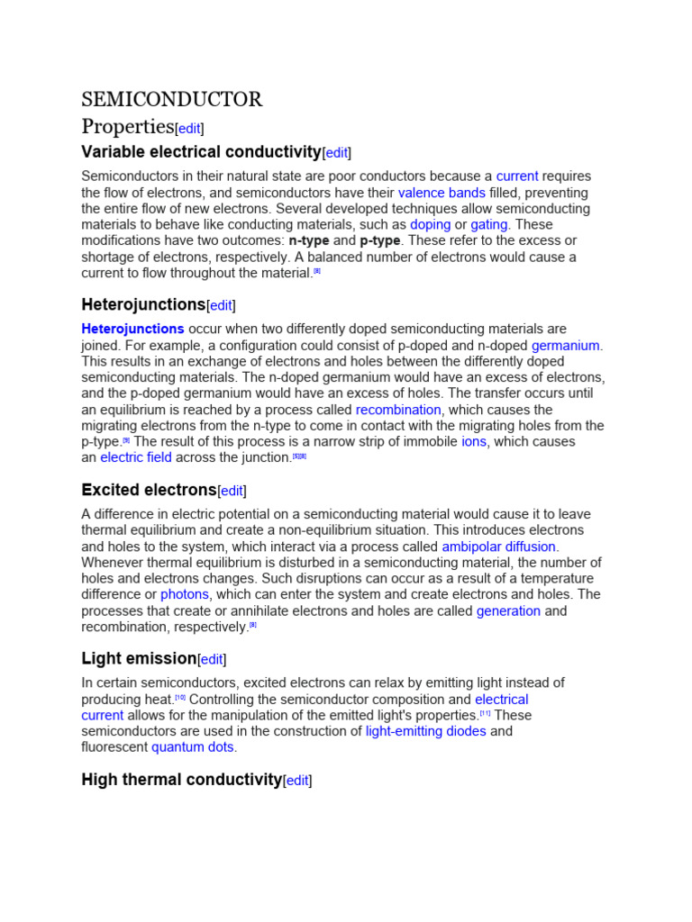 The Semiconductor 2 | PDF | Semiconductors | Doping (Semiconductor)