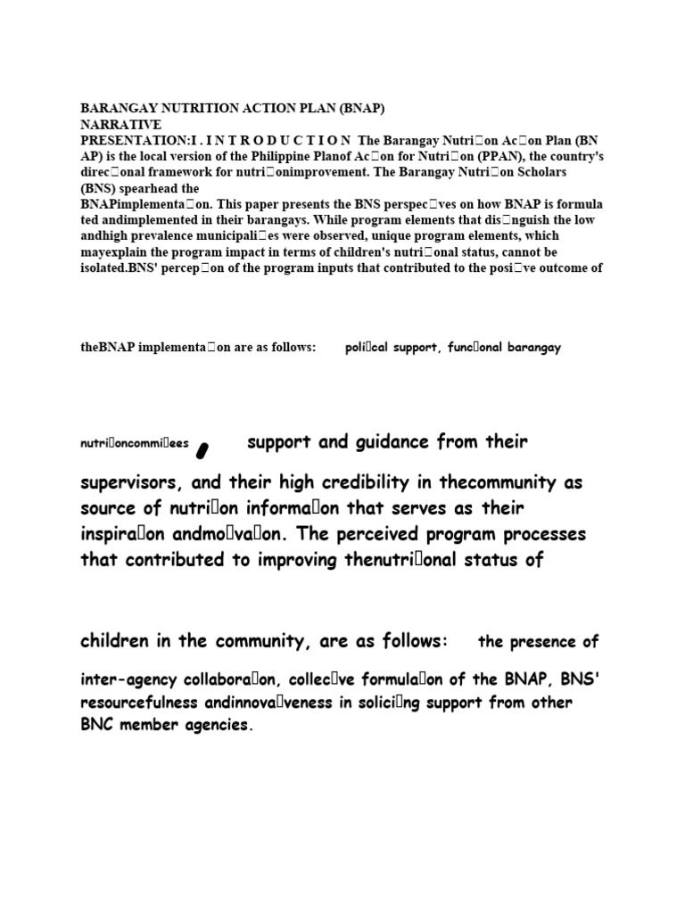 Bnap Mission Vision | PDF