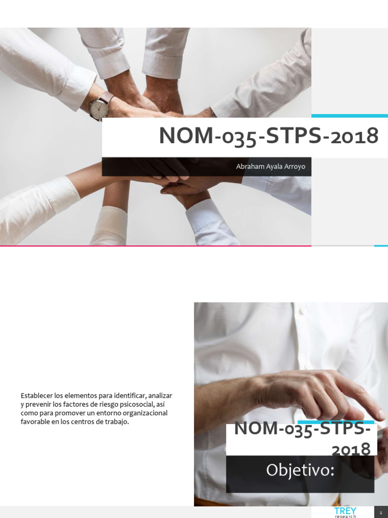 Nom 035 STPS 2018 | PDF | Business | Estrés (biología)