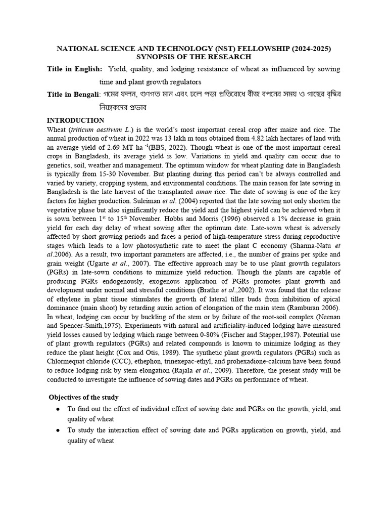 DOC-20240612-WA0001. | Download Free PDF | Plant Hormone | Wheat