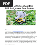 Free Amigurumi Smurf Crochet Pattern | PDF | Crochet | Amigurumi