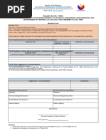 Authorization Letter Form For DSW | PDF