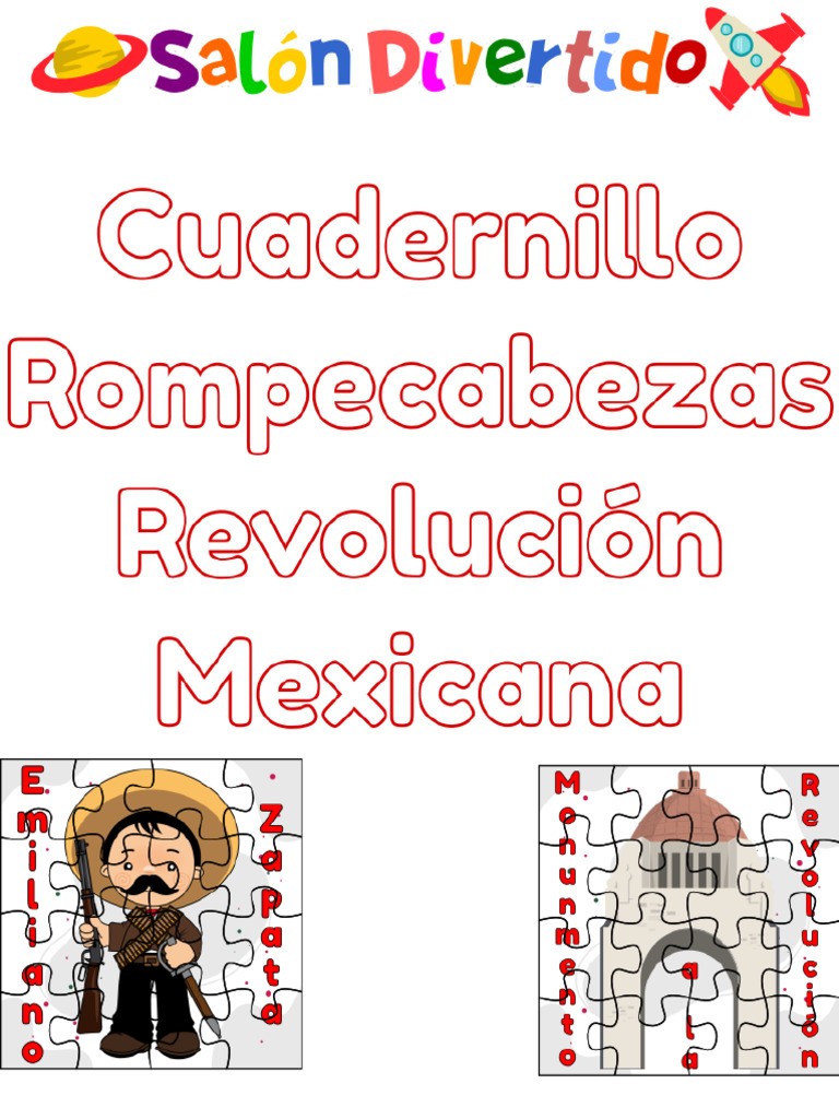 Cuadernillo Rompecabezas Revolucion Mexicana | PDF
