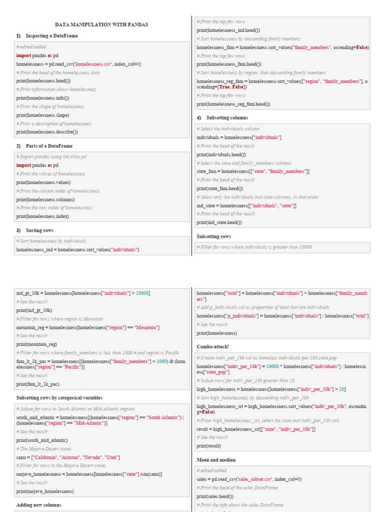 Numpy | PDF | Computing | Statistics