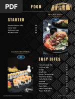 Sushi Hiro Menu and Price List | PDF | Cooking, Food & Wine