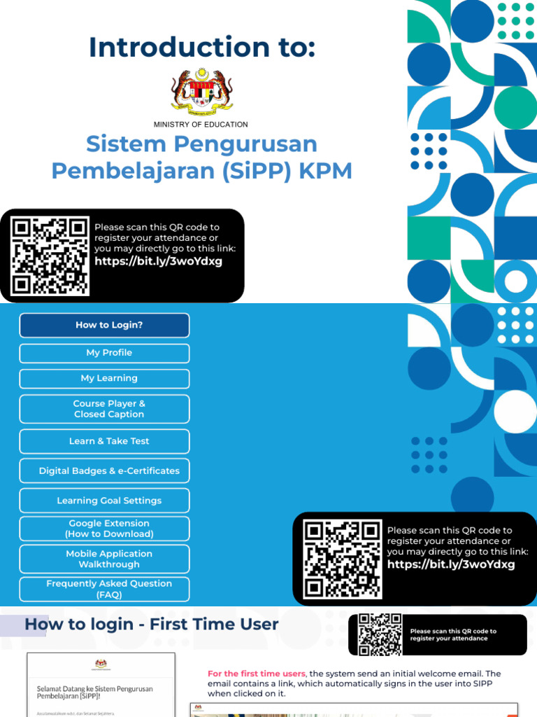 (MOE SiPP) Introduction To Platform v.1.0 | PDF | Qr Code | Artificial ...